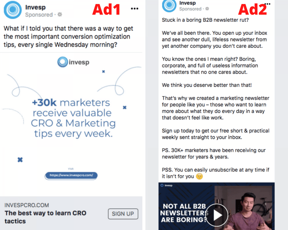 My Experience Running Facebook Ads to Get More Newsletter Subscribers
