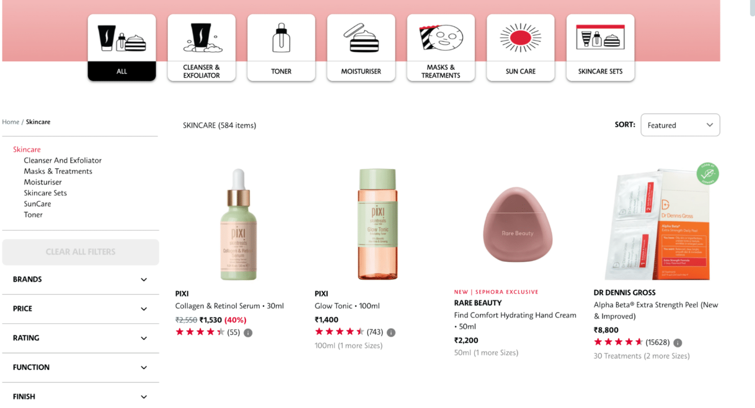 How to Create Effective E-commerce Category Pages - Invesp